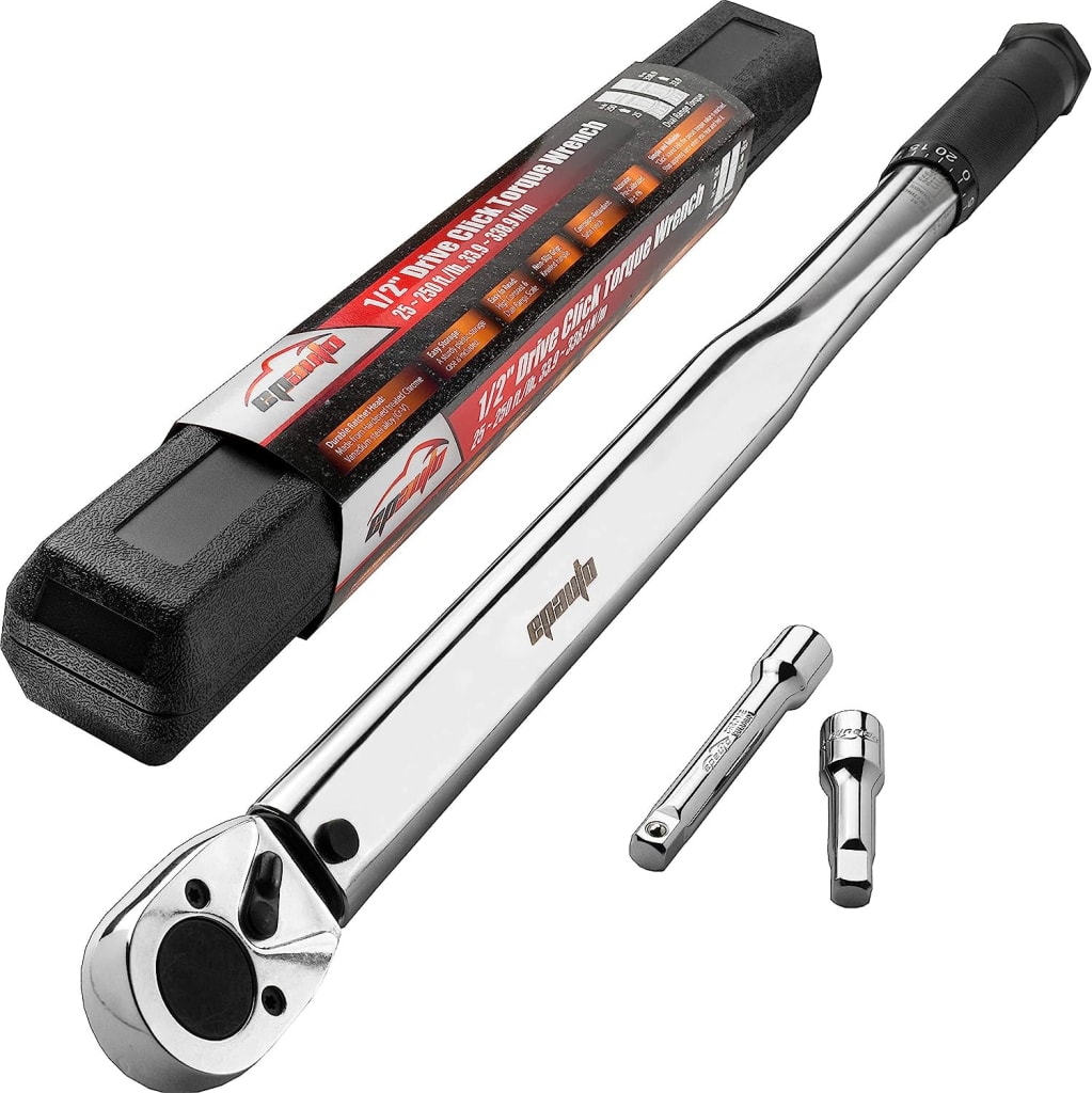 EPAuto 1/2" Drive Click Torque Wrench for $48 - ST-011-1