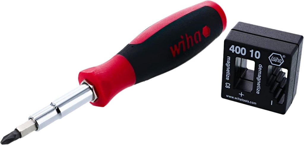 Wiha Tools 11-in-1 Multi-Driver with Magnetizer/Demagnetizer for $15 ...