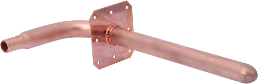 SharkBite 1/2" Crimp Copper Stub Out Elbow for $10 - 25094A