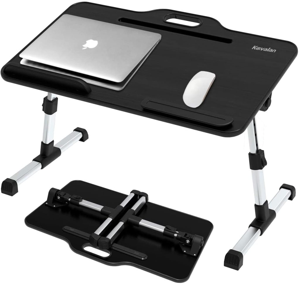 Kavalan Adjustable Laptop Tray Table for $25 - ‎DK20-21