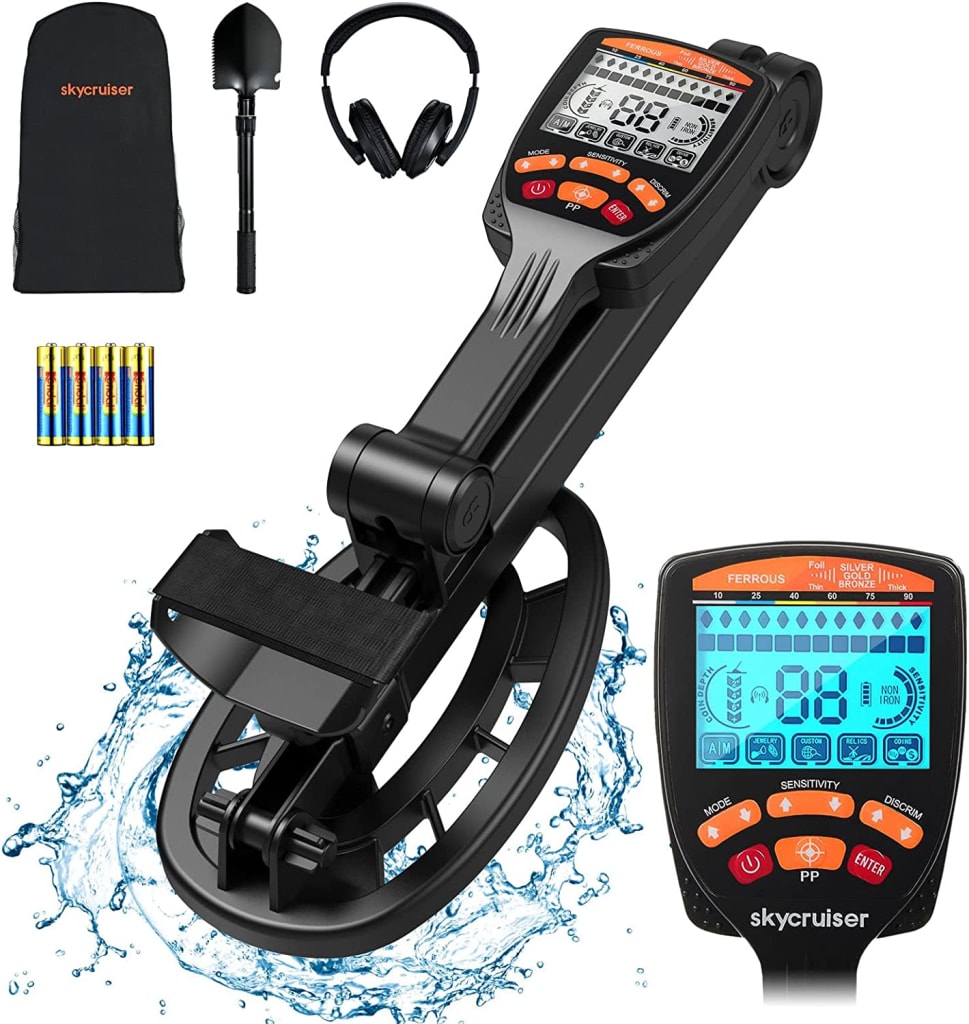 Skycruiser Foldable Metal Detector for $143 - TX-650