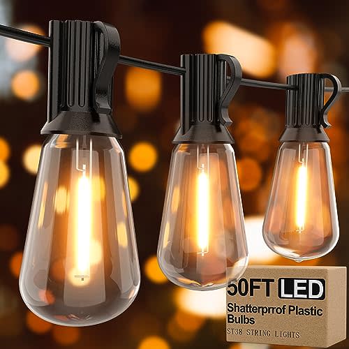 Apesaipu 50-Foot Outdoor String Lights for $12 w/ Prime - CMC-O251