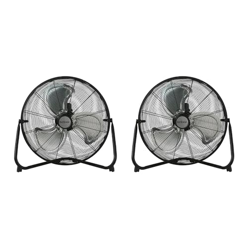 Hurricane Pro 20 Inch Aluminum High Velocity Heavy Duty Metal Floor ...