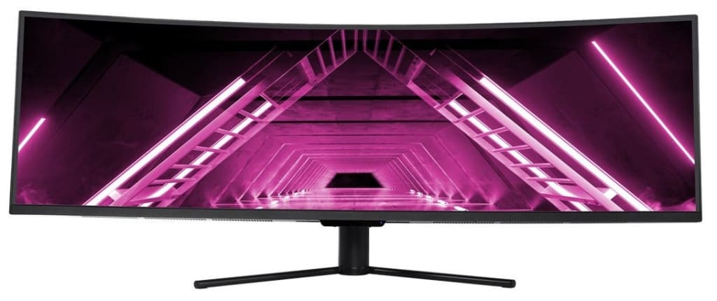 Dark Matter by Monoprice 49" 1440p 120Hz QLED Curved Gaming Monitor for ...