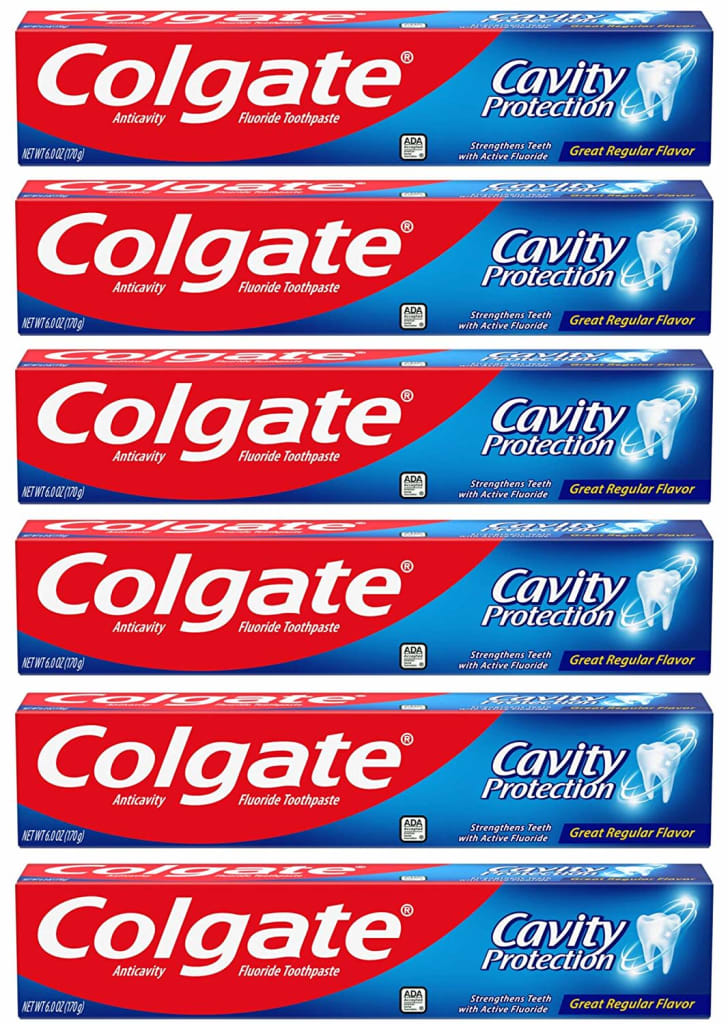 Colgate Cavity Protection 6-oz. Toothpaste 6-Pack for $12 - 10035000510881