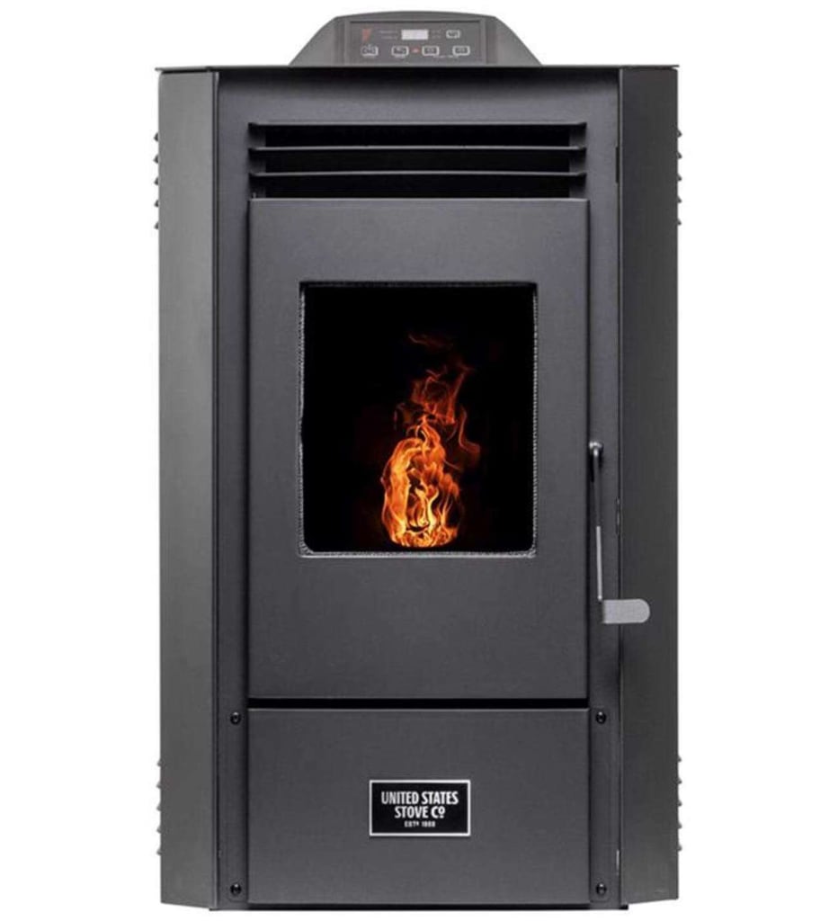 US Stove 1,300-Sq. Ft. Pellet Stove w/ 50-lb. Hopper for $950 - US5513