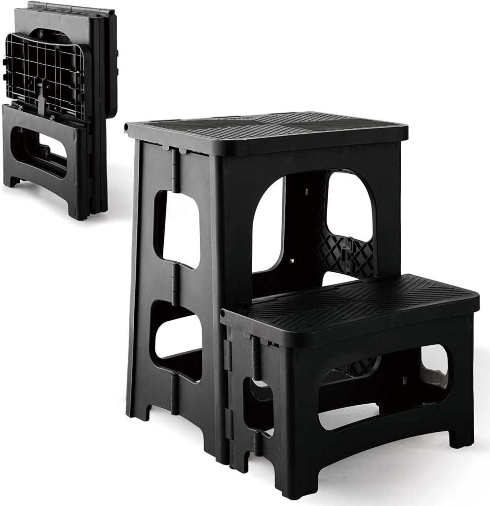 Topfun Folding 2-Step Stool for $29 - TD-001