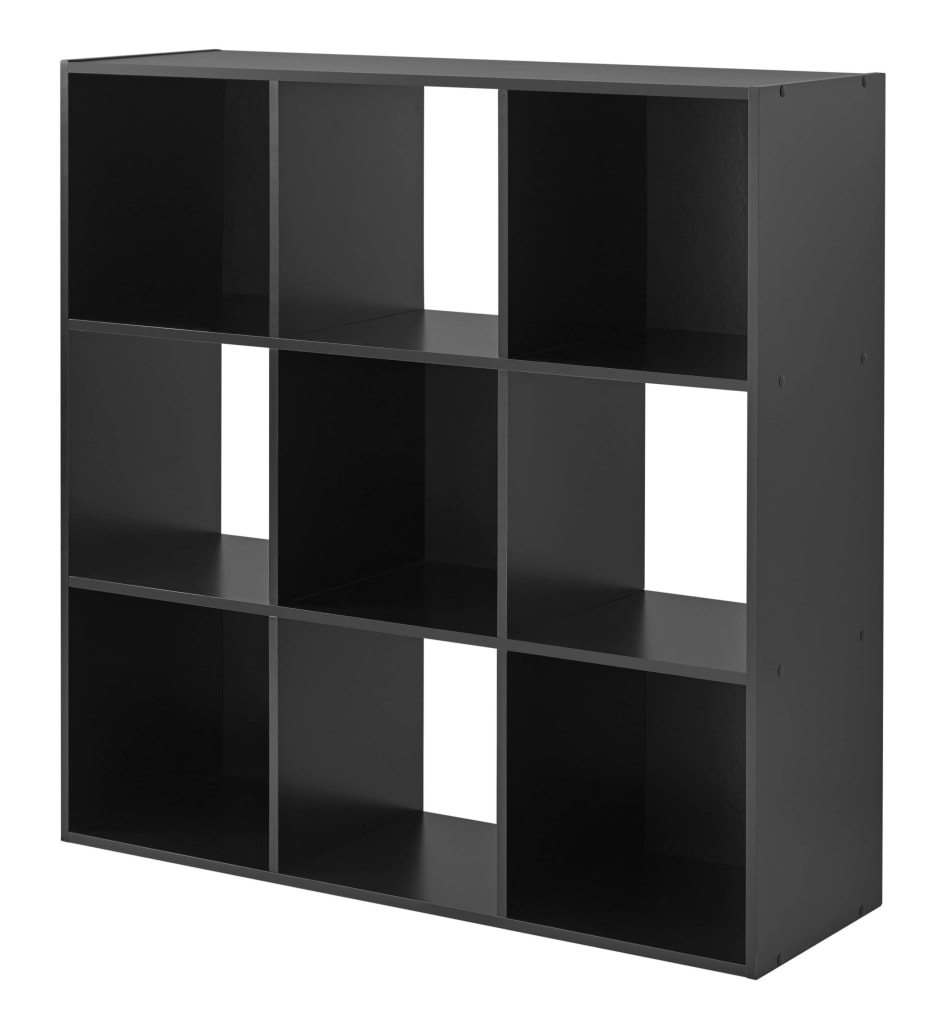 Mainstays 9-Cube Storage Organizer for $45 - MS52002021003BK