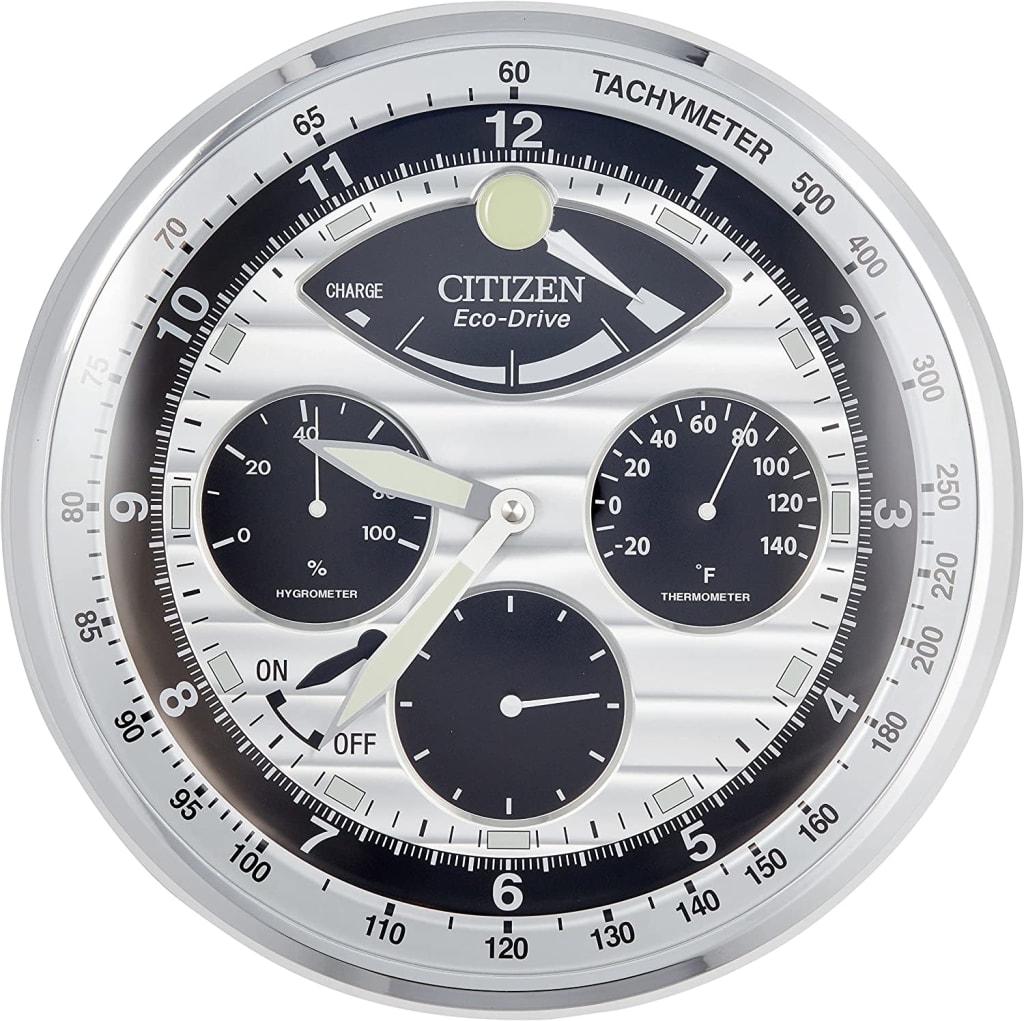Citizen 14" Gallery Wall Clock for $76 - CC2013