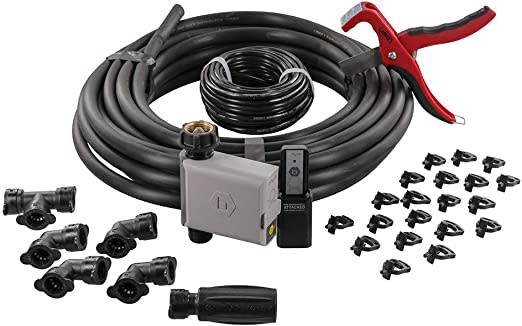 Orbit Garden Box Drip Watering Kit w/ Smart Hose Faucet Timer & Wi-Fi ...