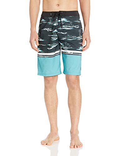 Rip Curl Men's Mapped Islanders Boardshorts, Black, 44 for $39 ...