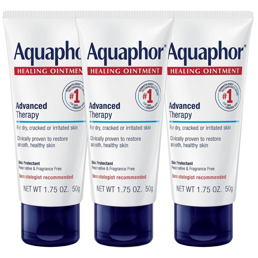 Aquaphor Healing Ointment 1.75-oz. Tube 3-Pack for $16 - EI-BWKP-RRWW