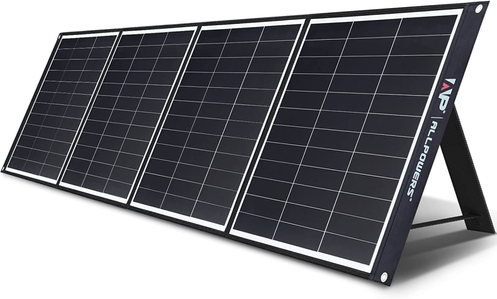 AllPowers 200W Portable Solar Panel for $382 - AP-SP-035