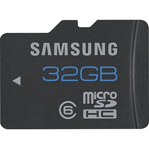 Samsung Electronics 32GB High Speed microSDHC Class 6 Memory Card (MB ...