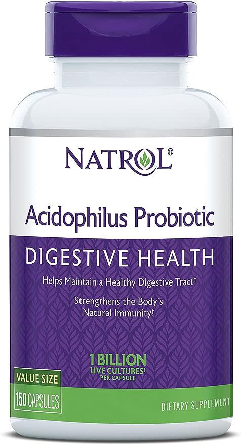 Natrol Acidophilus Probiotic 100mg 150-Count for $2.79 via Sub. & Save ...