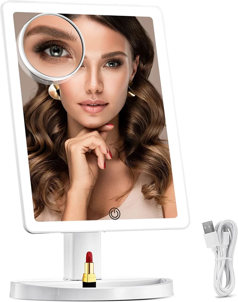 Sokea LED Lighted Makeup Mirror for $28 - SO-3664