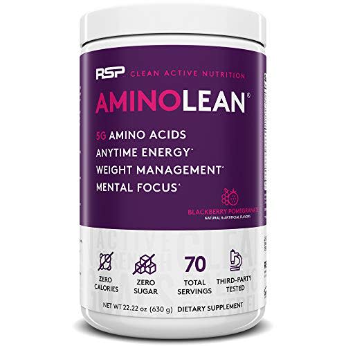 RSP AminoLean - All-in-One Pre Workout, Amino Energy, Weight Management ...