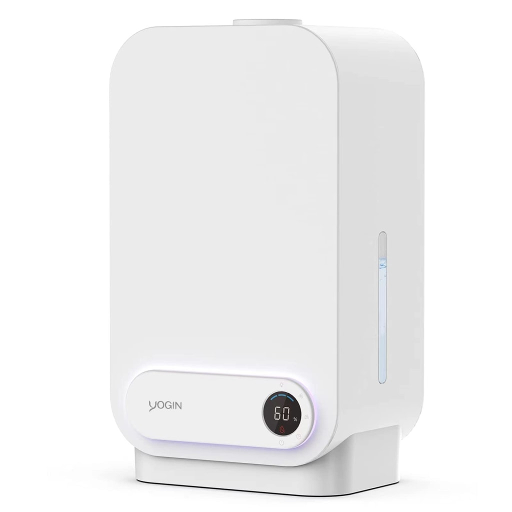 Yogin 5L Ultrasonic Cool Mist Humidifier for $21 - YG-HM001