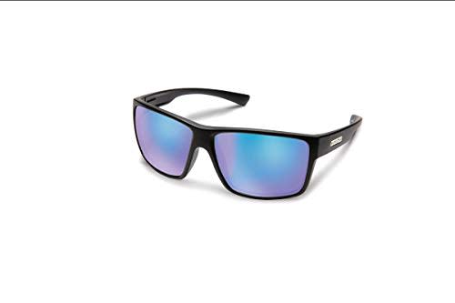 Suncloud Hawthorne Polarized Sunglasses, Matte Black/Polarized Blue ...
