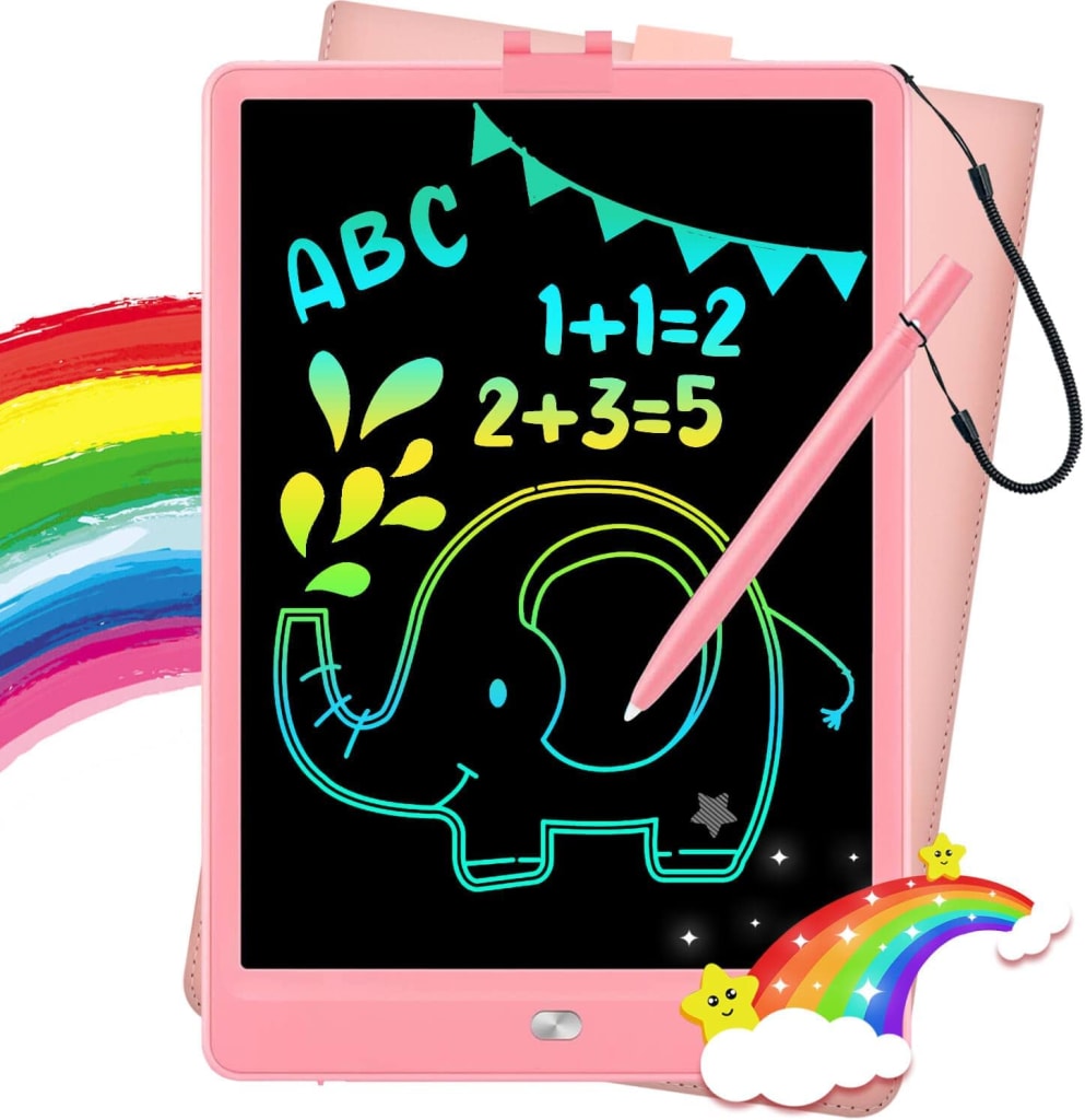 Youasic 10" LCD Kids Writing Tablet for $10 - SXB-10IN-1P