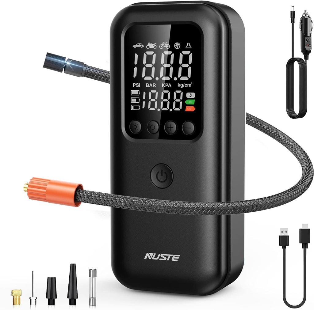 Cordless Tire Inflator for $20 w/ Prime - CZK-3692