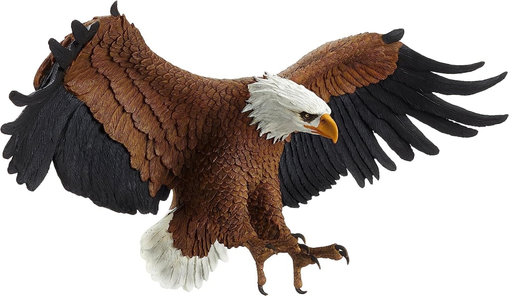 Design Toscano Freedom's Pride American Bald Eagle Plaque for $38 w ...