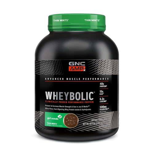GNC AMP Wheybolic Protein Powder | Targeted Muscle Building and Workout ...