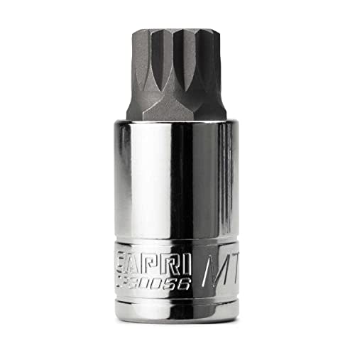 Capri Tools 30056 XZN 18mm Triple Square Bit Socket with Tamper Proof ...