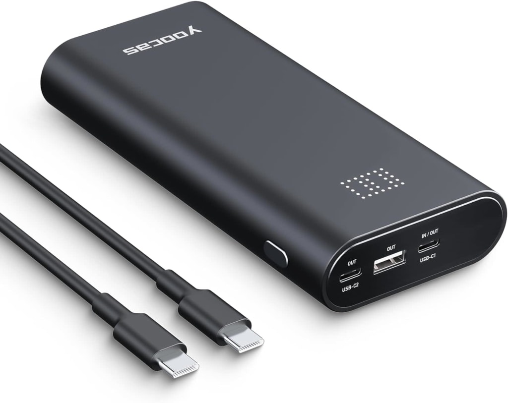 Yoocas 20,000mAh Portable Power Bank for $27 - SYX-965