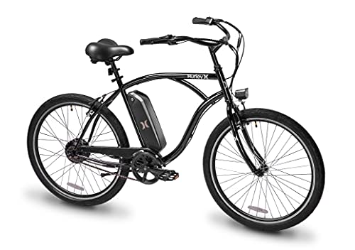 Hurley Electric Bikes Layback S Electric Cruiser Single Speed E-Bike ...