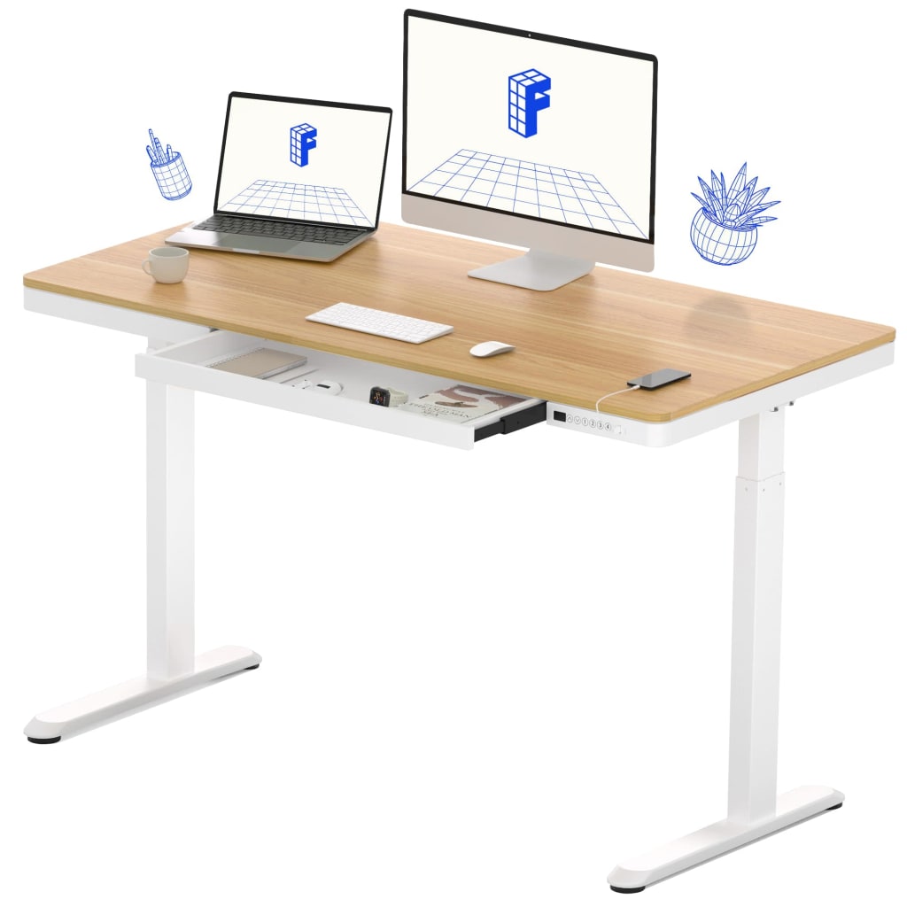 Flexispot Comhar Electric Standing Desk for $203 - EW8