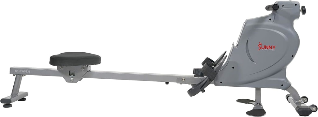 Sunny Health Multifunction Rower Dual Rowing Machine for $170 - SF-RW5935