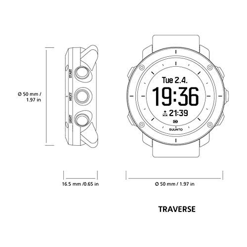 SUUNTO Traverse GPS Outdoor Activity Watch (Graphite) for $179 ...