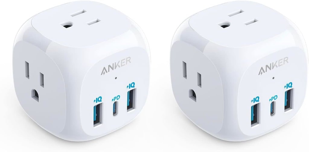 Anker 321 Outlet Extender 2-Pack for $20 - A9231