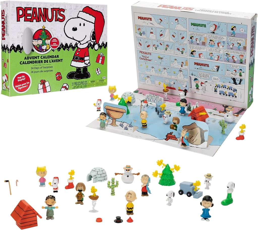Jakks Holiday Peanuts Advent Calendar for $21 - 414572