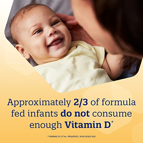Enfamil D-Vi-Sol Vitamin D Drops for Infants, Supports Strong Bones and ...