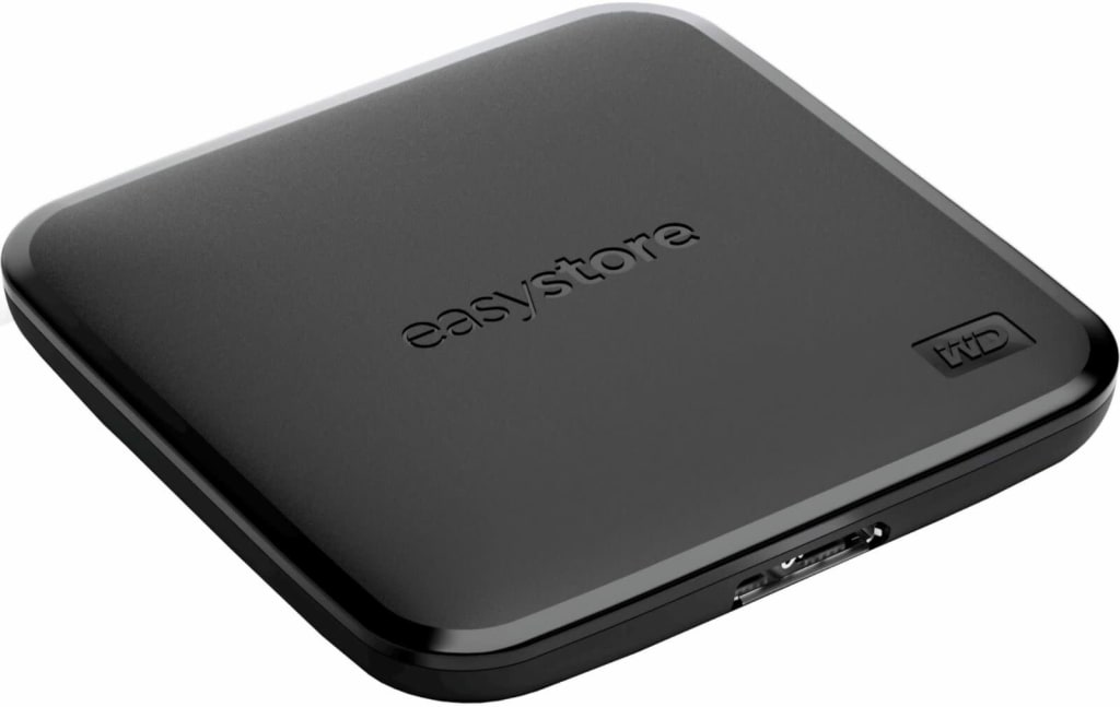 WD easystore 1TB USB 3.0 Portable SSD for $80 - WDBAYN0010BBK-WEBB