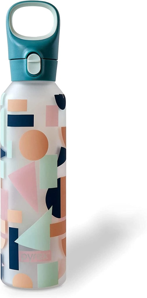 Pyrex 17.5-oz. Color Changing Glass Water Bottle for $12 - 1144300