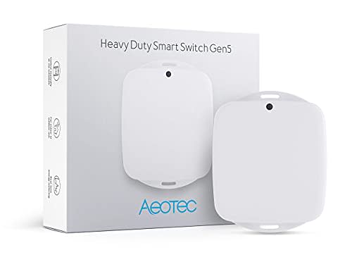 Aeotec Heavy Duty Smart Switch, Z-Wave Plus Home Security ON/OFF ...