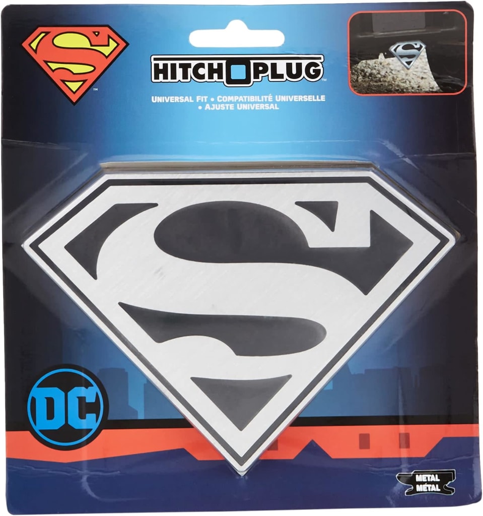 Plasticolor Superman Logo Hitch Cover for $18 - 2225