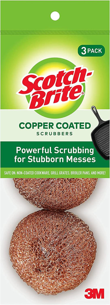 Scotch-Brite Copper Coated Scrubbing Pad 3-Pack for $1.77 via Sub ...