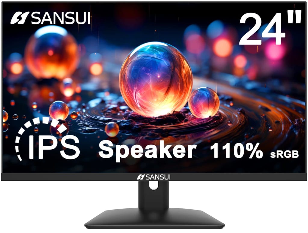 Sansui 24" 1080p HDR IPS LED Monitor for $75 - ES-24X5A