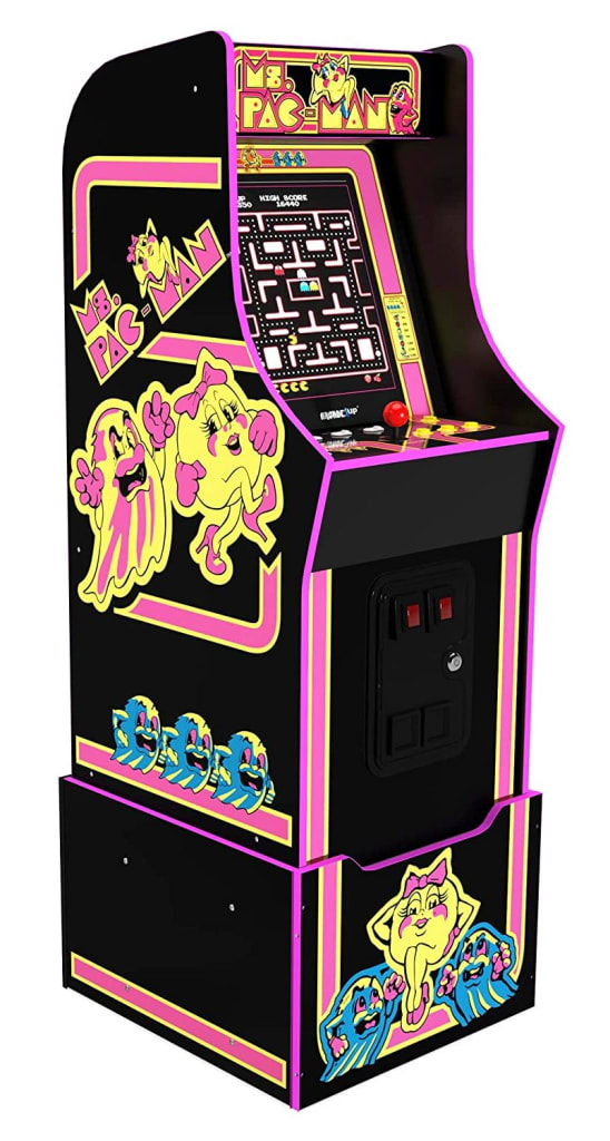 Arcade1UP Ms. Pac-Man Legacy Home Arcade for $400 - 195570015346