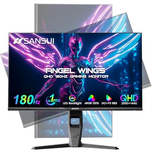 Sansui 27" 1440p IPS 180Hz FreeSync Monitor for $150 w/ Prime - ESA-G27F6Q