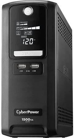 CyberPower 10-Outlet 1500VA PC Battery Back-Up System & Surge Protector ...