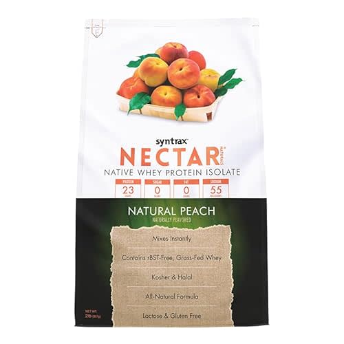 Syntrax Nutrition Nectar Naturals, 100% Whey Isolate Protein Powder ...