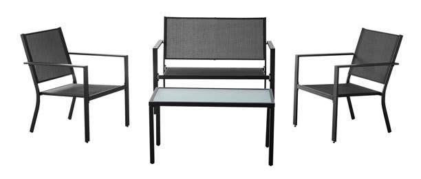 Mainstays Kingston Ridge 4-Piece Conversation Set for $92 - MSX228059664011
