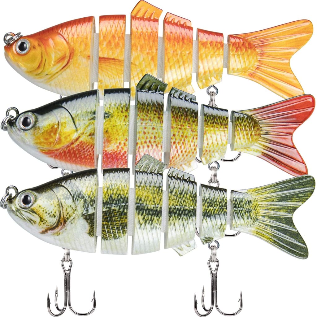Truscend Segmented Fishing Lure 3-Pack for $17 - J6A07-09-CA