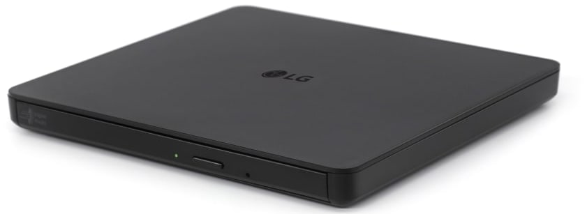 LG Ultra Slim Portable 8x DVD Writer for $9 - GP63EX70