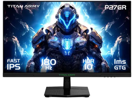 Titan-Army 27" 1440p HDR 180Hz IPS FreeSync Monitor for $140 - P27GR